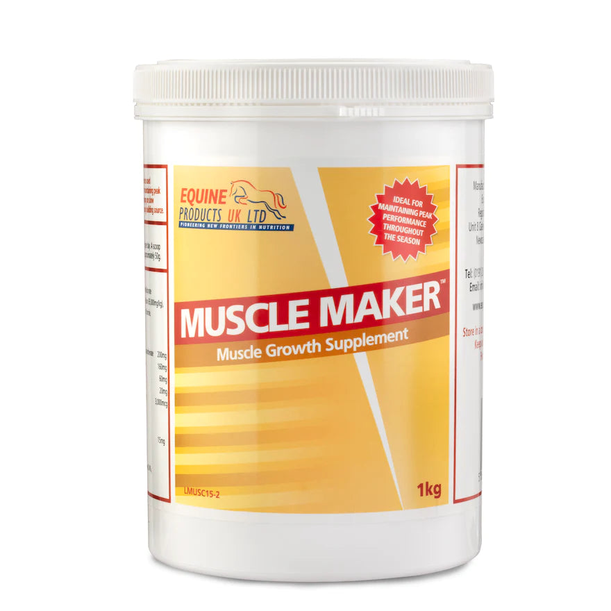 Equine Products UK Muscle Maker 1KG – The Bedding Barn