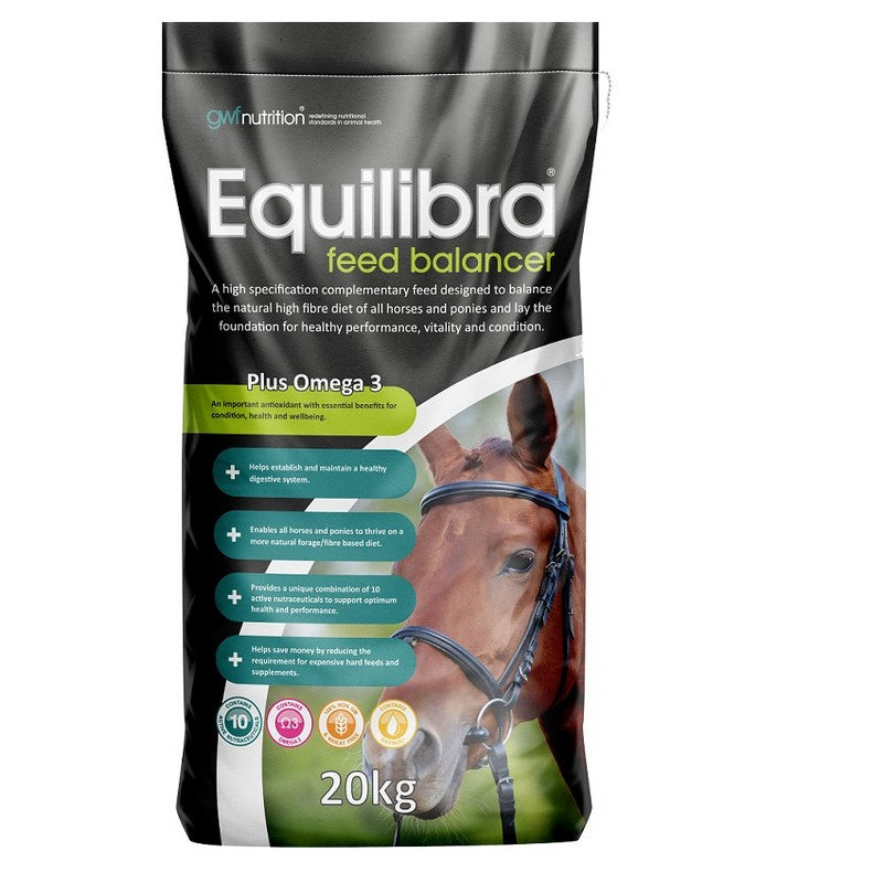 GWF Nutrition Equilibra 500 & Omega 3 20kg – The Bedding Barn